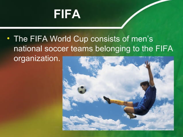 FIFA WORLD CUP | PPT | Soccer | Sports