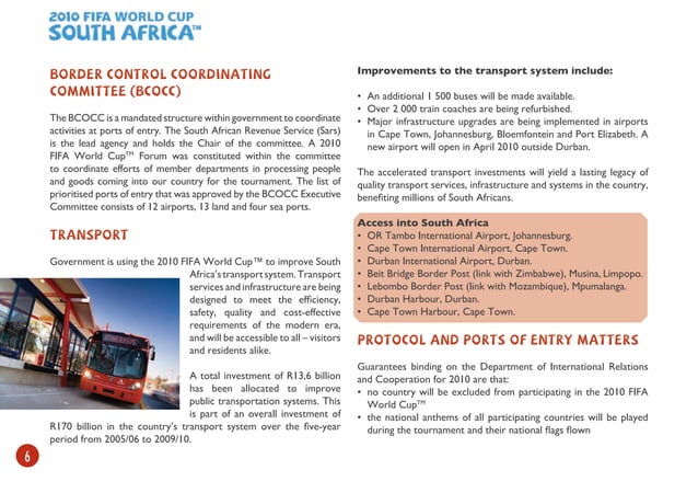 2010 FIFA World Cup: South Africa | PDF