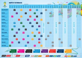 FIFA WORLD CUP MATCH SCHEDULE | PDF | Sports Video Games | Video Game ...