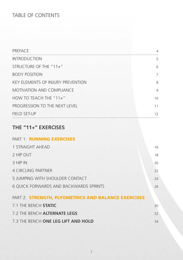 Fifa 11+: Warm-Up to Prevent Injuries | PDF