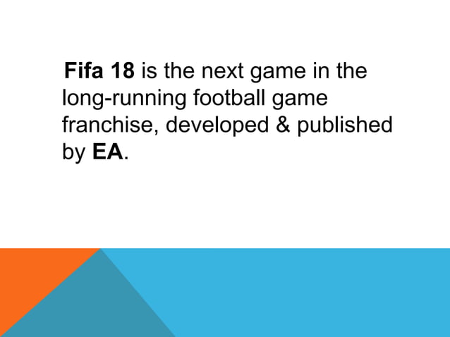 Fifa 18 cd key | PPT