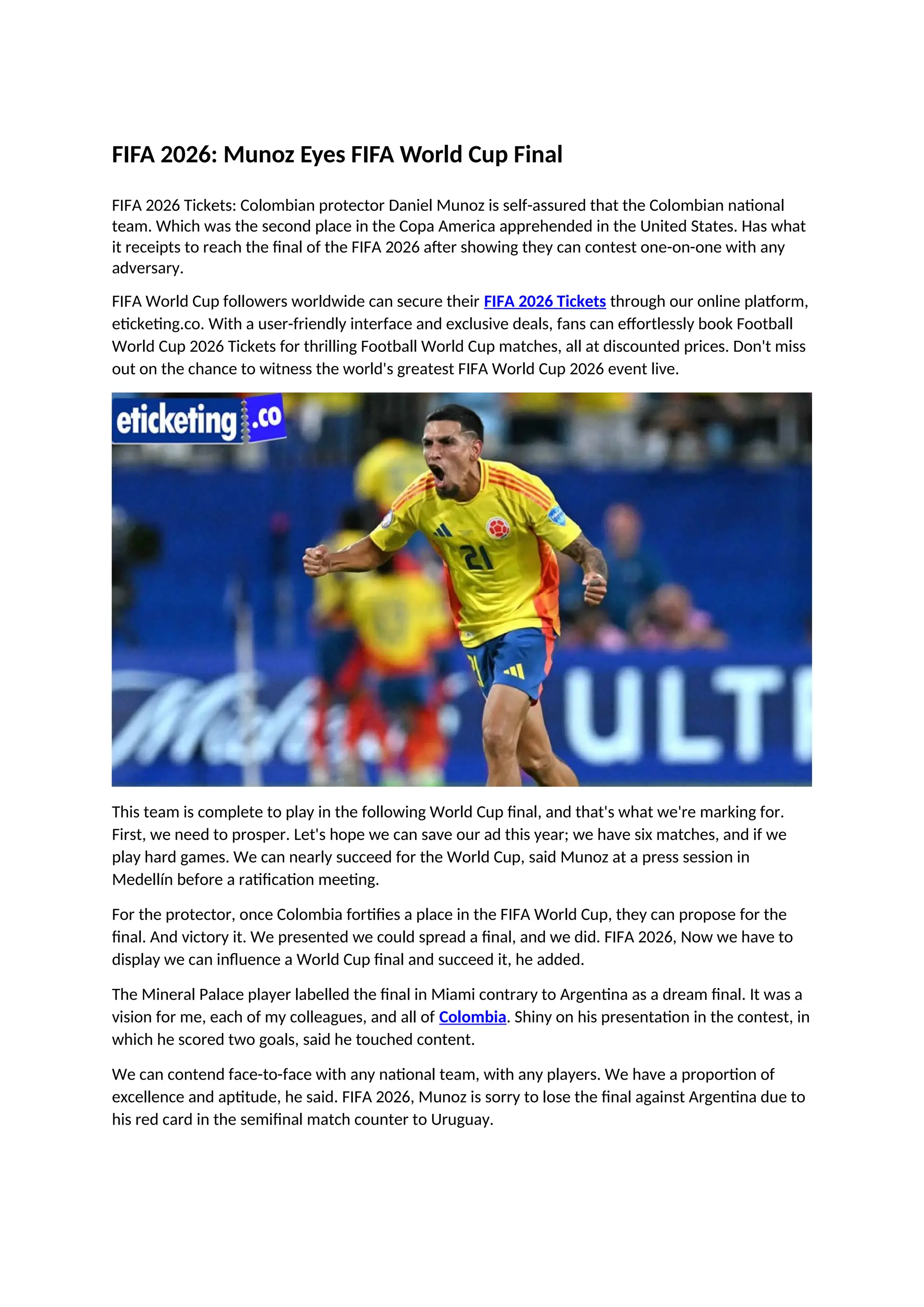FIFA 2026 Munoz Eyes FIFA World Cup Final.docx