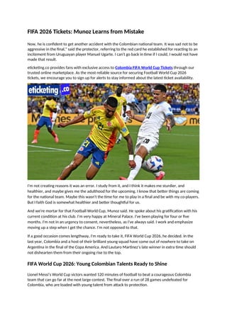 FIFA 2026 Munoz Eyes FIFA World Cup Final.docx