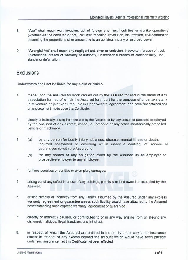 Fifa players agent wording | PDF