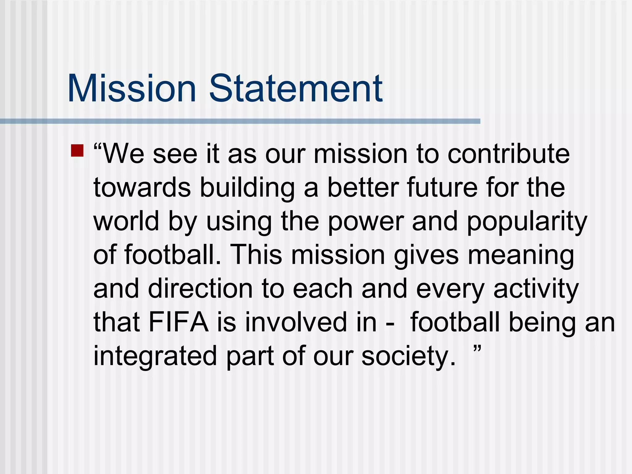 Fifa powerpoint | PPT