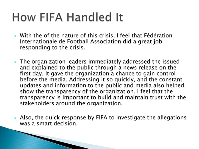 Fifa presentation | PPTX