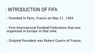 Fifa scam crisis | PPTX | Soccer | Sports