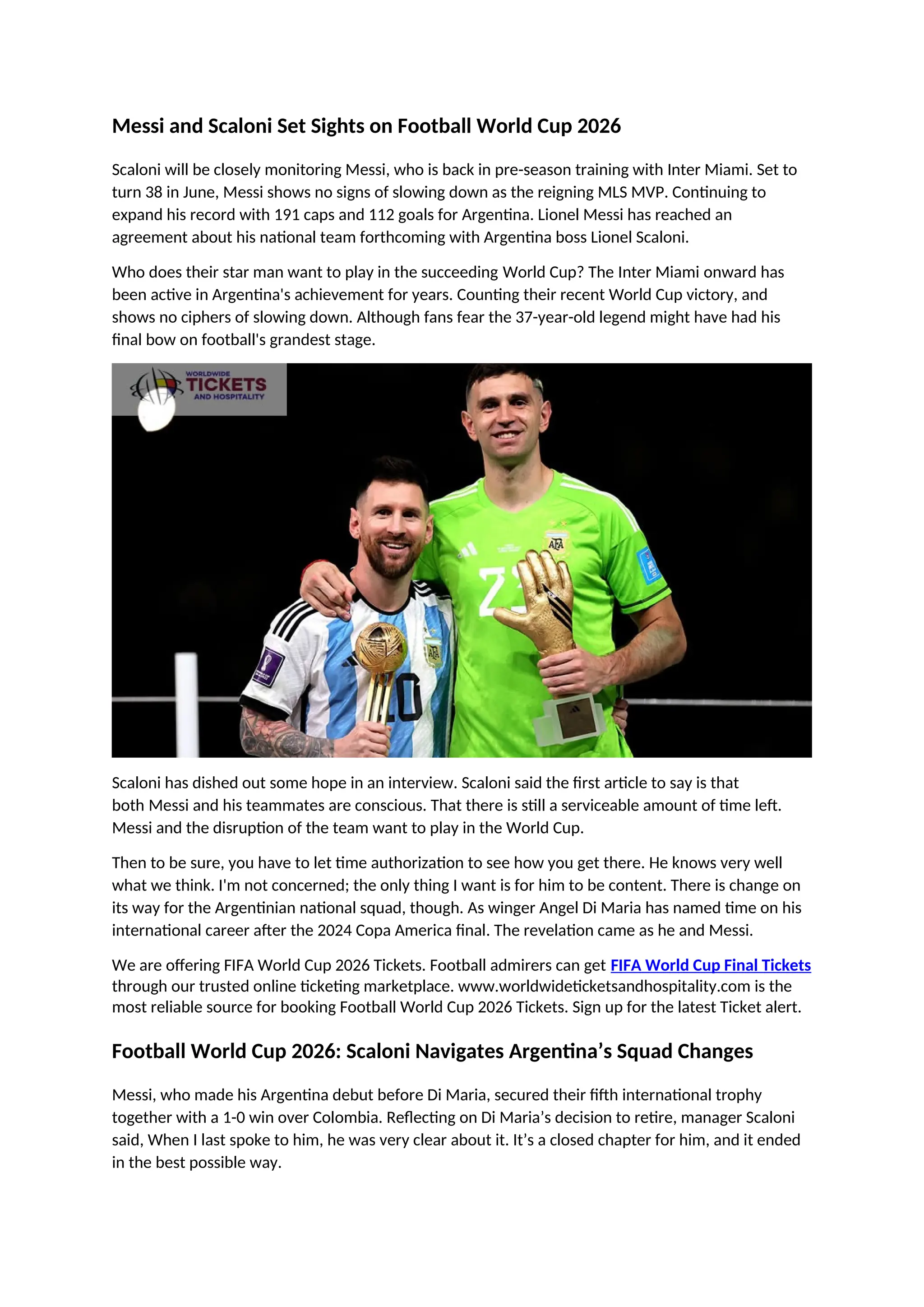 FIFA World Cup 2026 Martinez Injury Shakes Argentina.docx