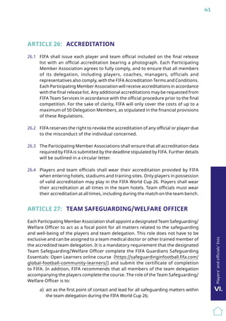 FIFA WORLD CUP 2026 regulations.pdf FWC2026 reg. | PDF