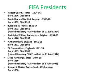 Fifa World Cup Presentation #1 | PPTX