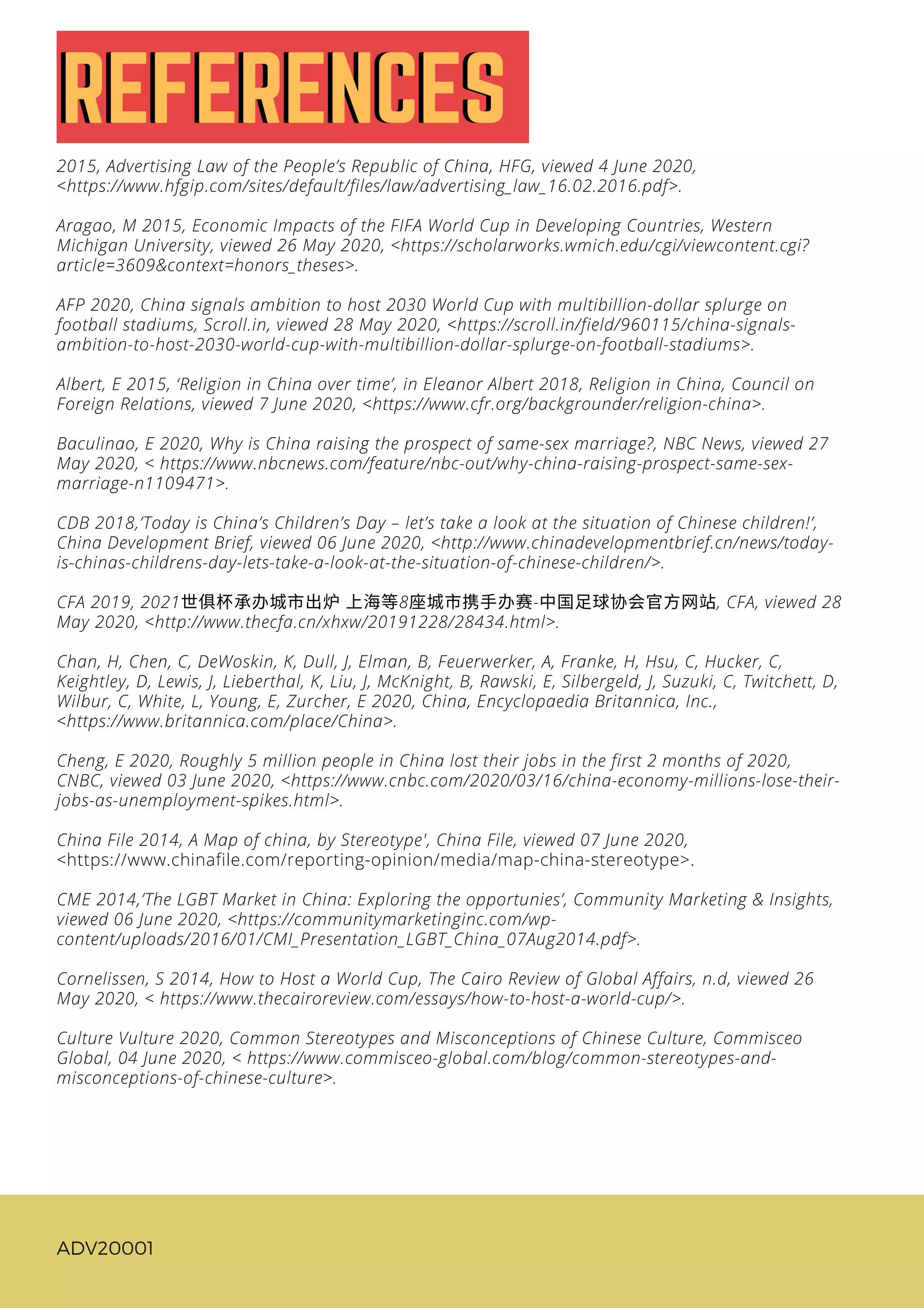 2030 FIFA World Cup Proposal - China | PDF