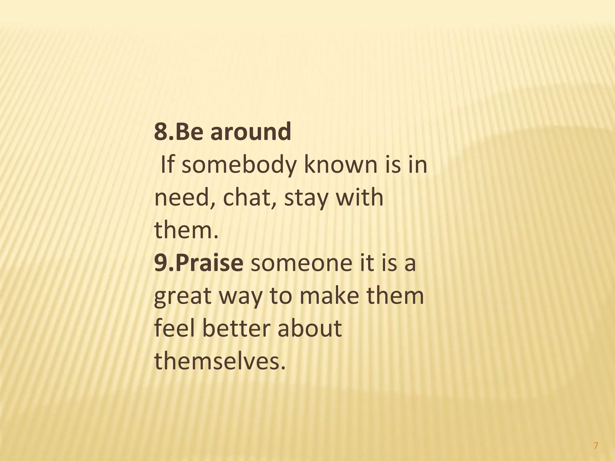 Fifteen ways to help others | PPT