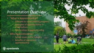 Registered Apprenticeship: The Future of Workforce Development in Urban Forestry | PDF