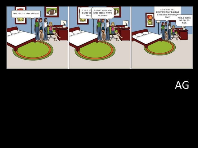 Fifth Grade Cyber Bullying Bystander Cartoons | PPTX | Crime & Harmful ...