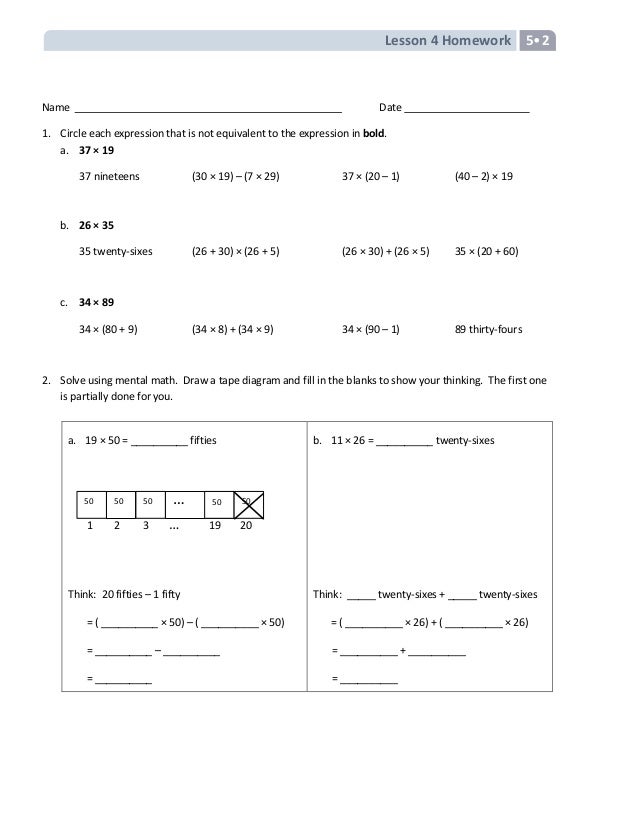 Eureka Math Grade 5 Lesson 4 Problem Set 5 2 Joanne Thoma s 2nd Grade Eureka Math Grade 5 Lesson 4 Problem Set 5 2 Joanne Thoma s 2nd Grade