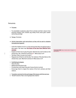 Fifth lesson plan iannaci - p (1) | PDF