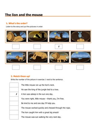 The lion and the mouse | PDF