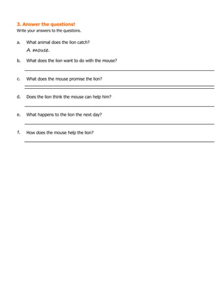 The lion and the mouse | PDF