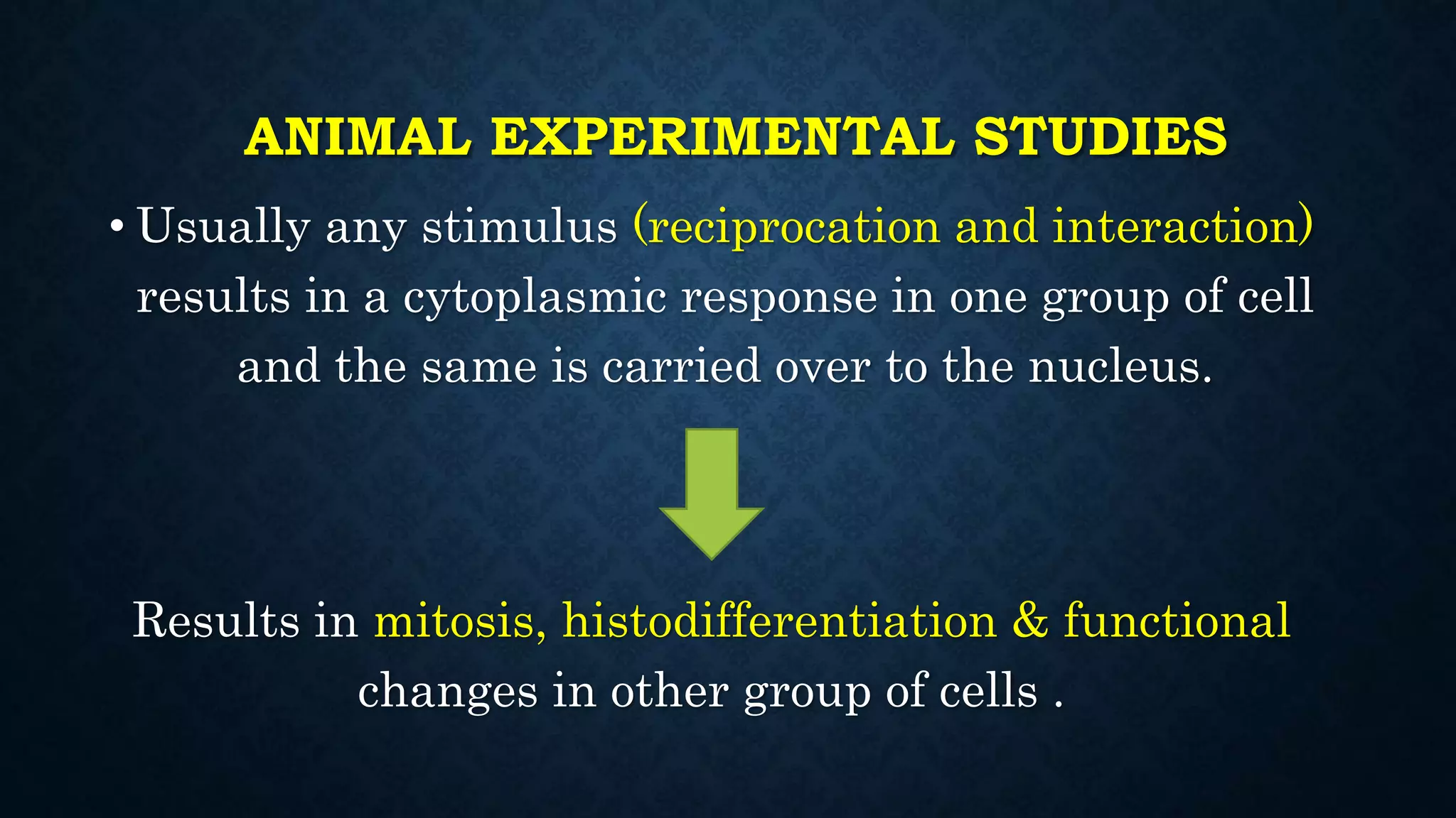 epithelial mesenchymal interaction in odontogenesis | PPTX