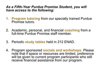 Fifth year support statement | PPT