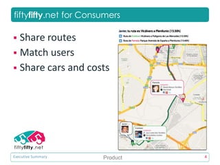 Fifty Fifty Executive Summary | PPTX