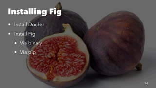 Fig for Local Development | PPT
