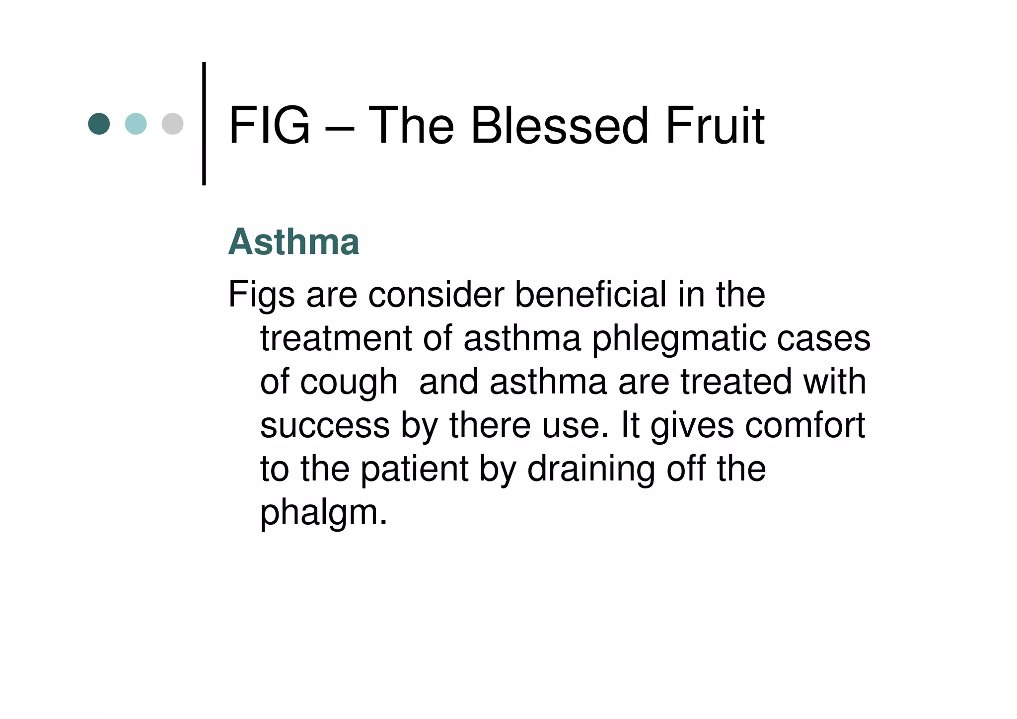 Fig - The Blessed Fruit | PDF