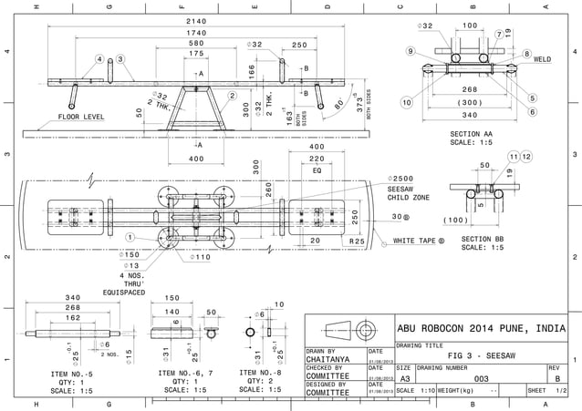 Fig 3 seesaw rev b sheet-1 | PDF | Drawing and Sketching | Arts and Crafts