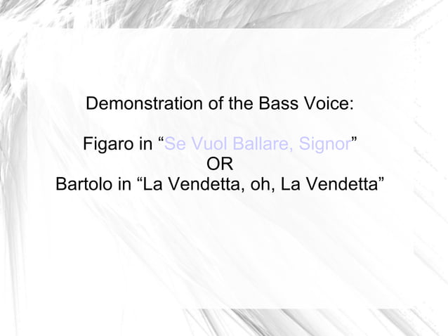 Figaro presentation final2 | PPT | Classical Music | Music