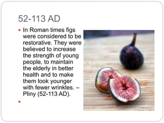 Fig history in world A Research Report By Mr Allah Dad Khan | PPTX