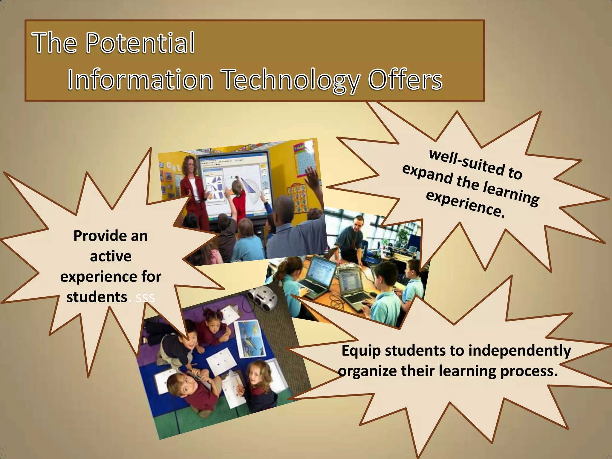 Information Technology in support of student-centered learning | PPTX