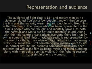 Fight club Analysis | PPT
