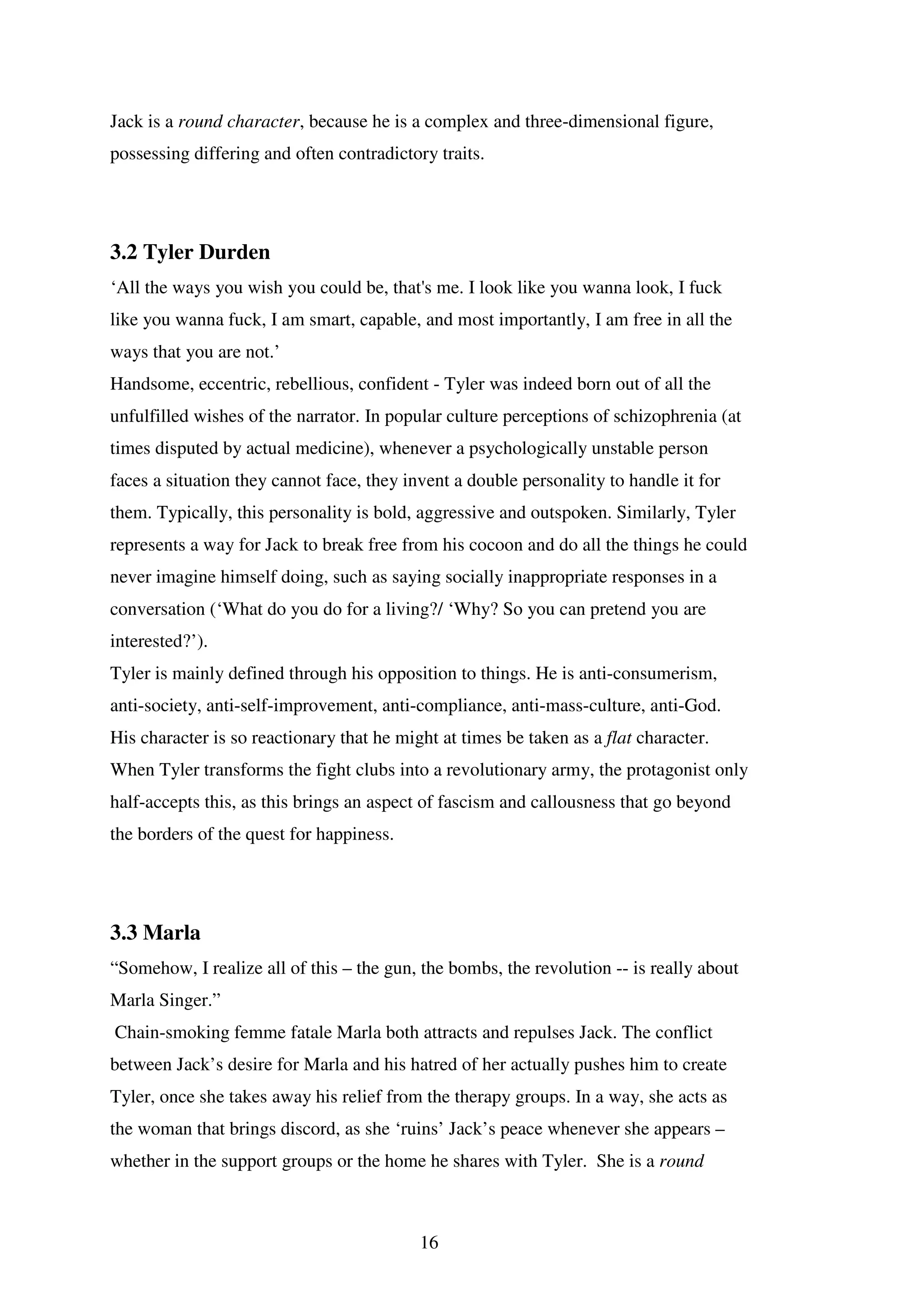 Fight club film analysis1 | PDF