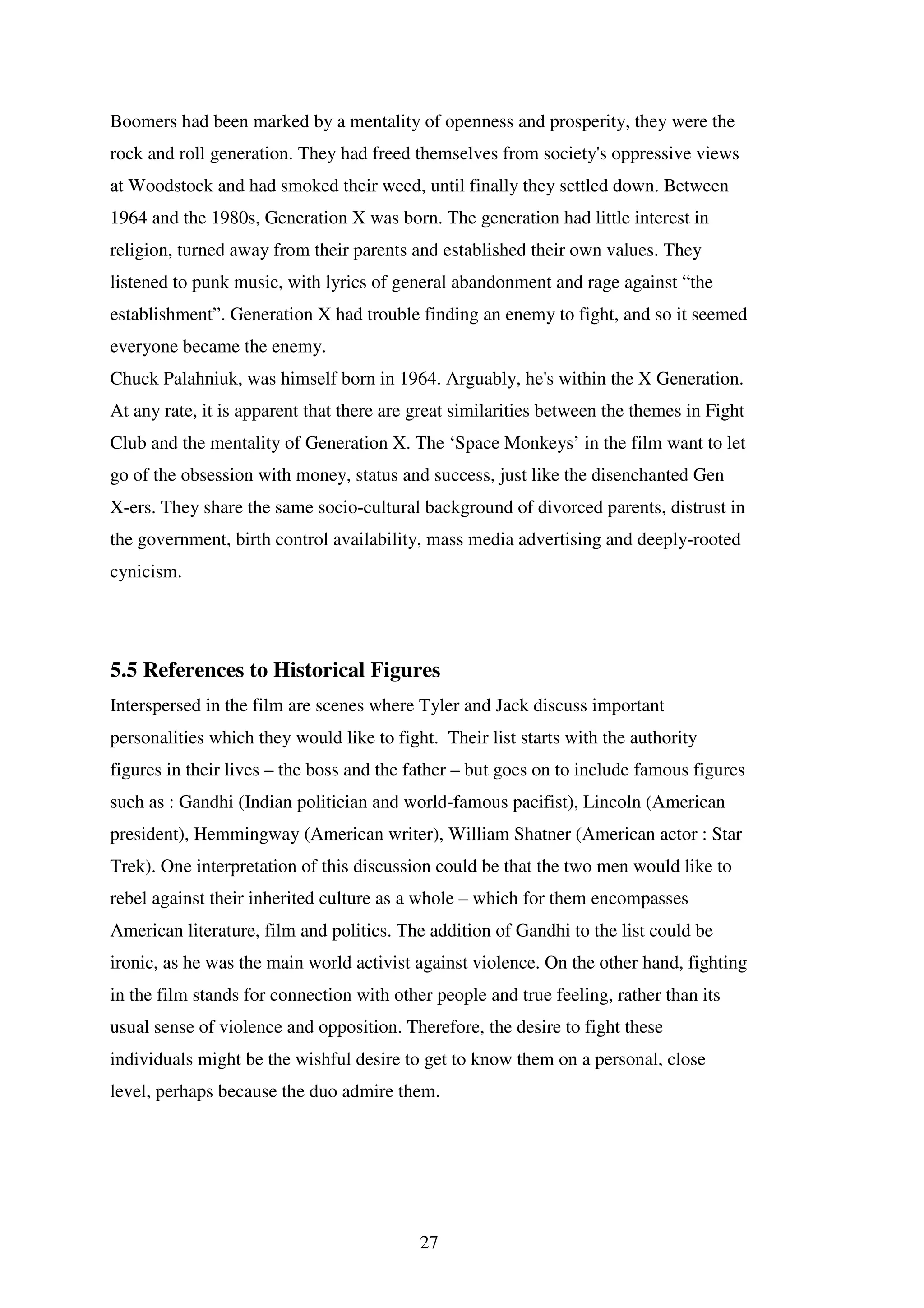 Fight club film analysis1 | PDF