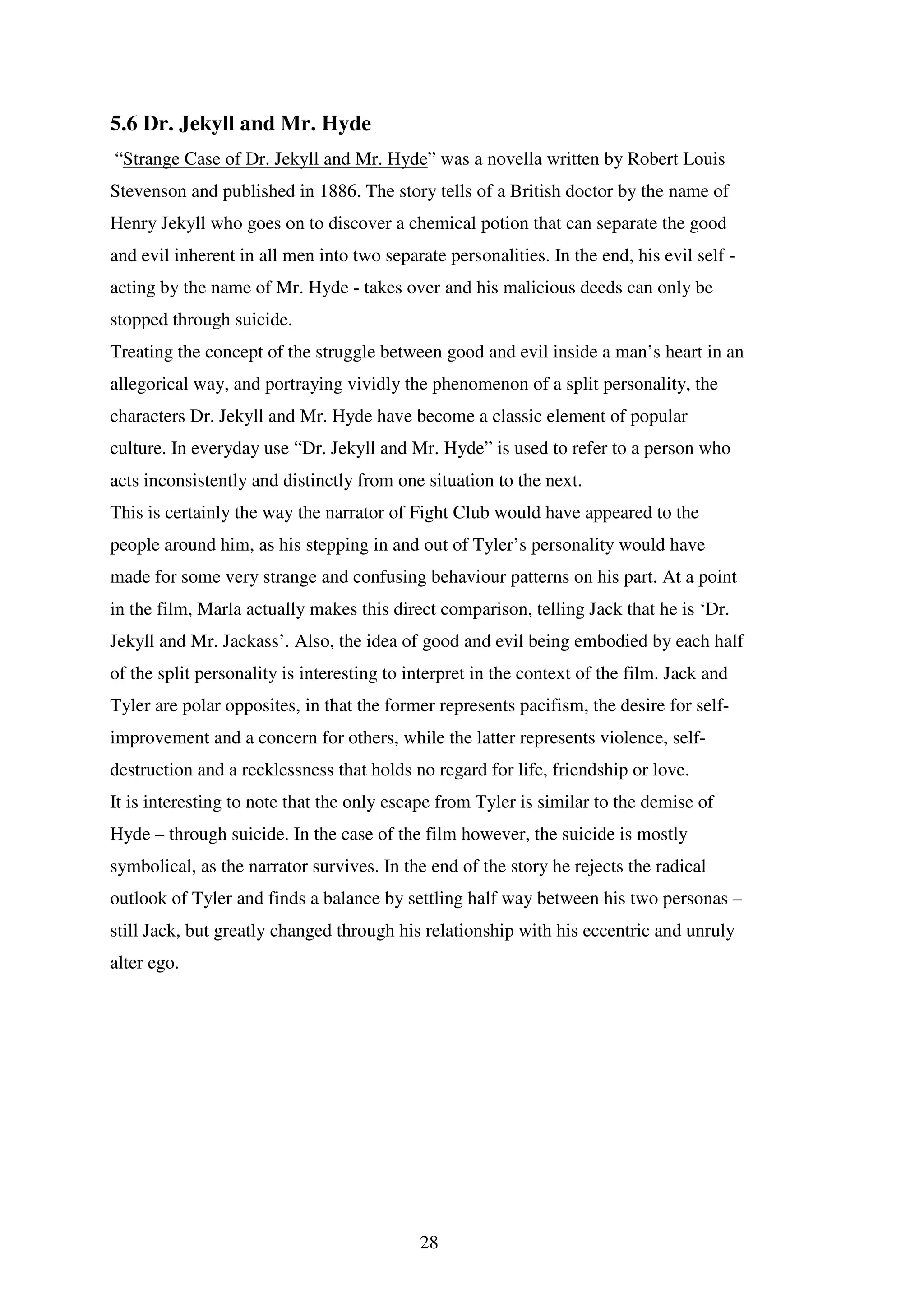 Fight club film analysis1 | PDF