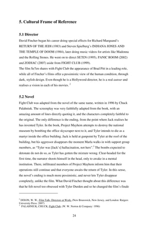 Fight club film analysis1 | PDF