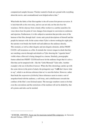 Fight club film analysis1 | PDF