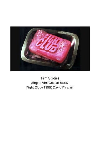 Fight club booklet | PPTX