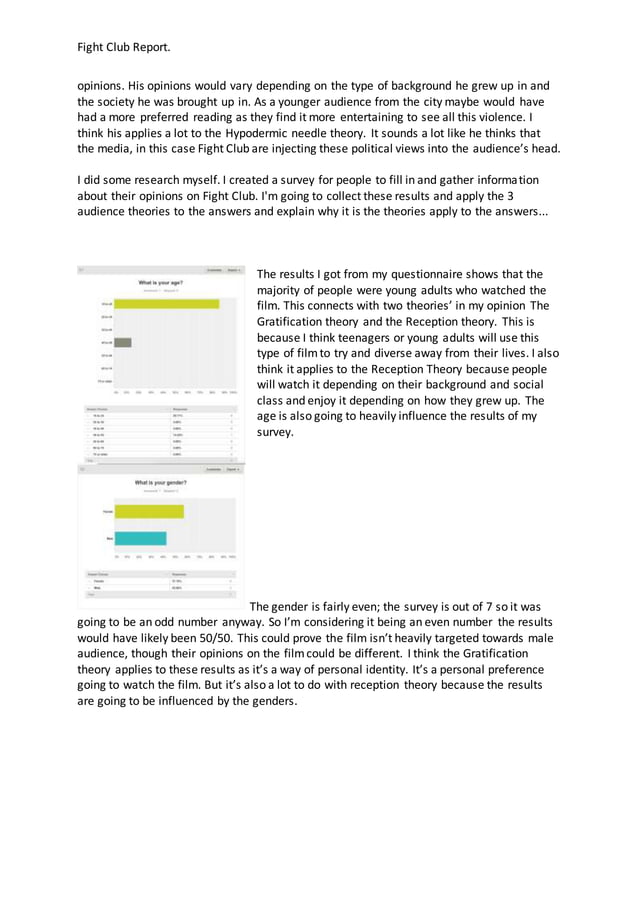 Fight club essay | DOCX