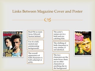 Fight club magazine cover | PPTX