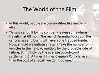 Fight Club - Political Reading | PPT