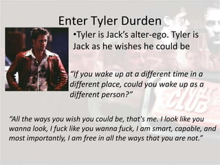 Fight Club - Political Reading | PPT