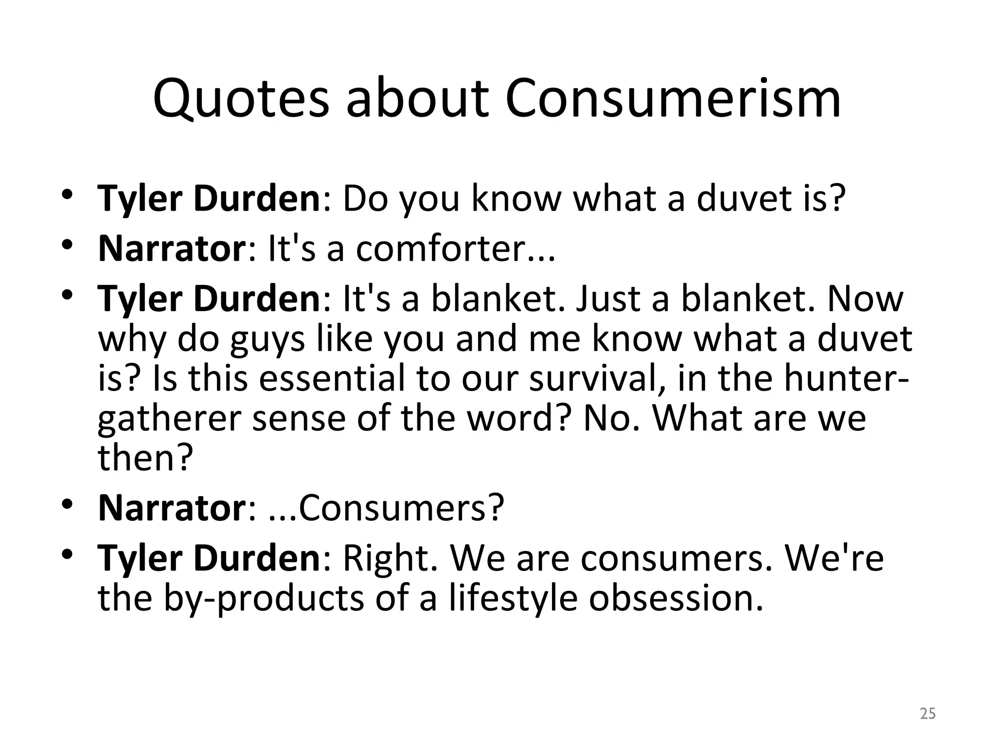 Fight Club and Marxism | PPT