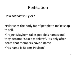 Fight Club and Marxism | PPT