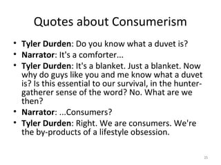 Fight Club and Marxism | PPT