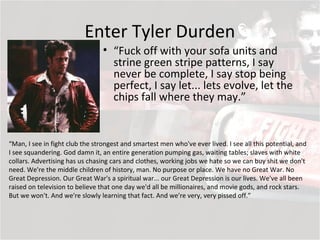 Fight Club Marxism (political critical approach) | PPT