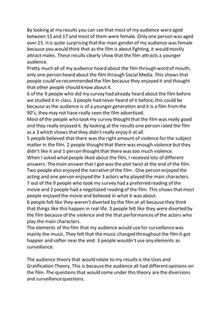 Fight club report | DOCX