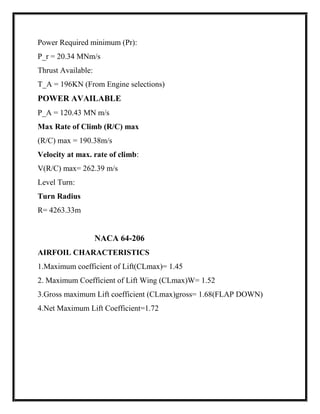 Fighter jet design and performance calculations by using the case ...