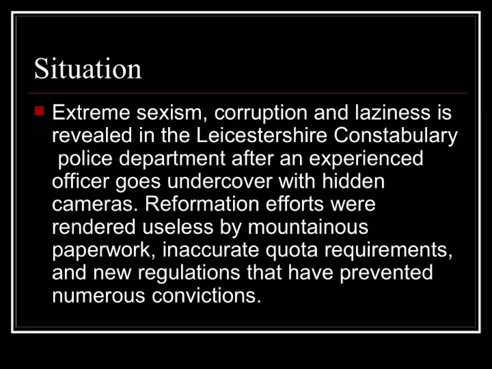 Fighting Corruption In London Police Departments | PDF