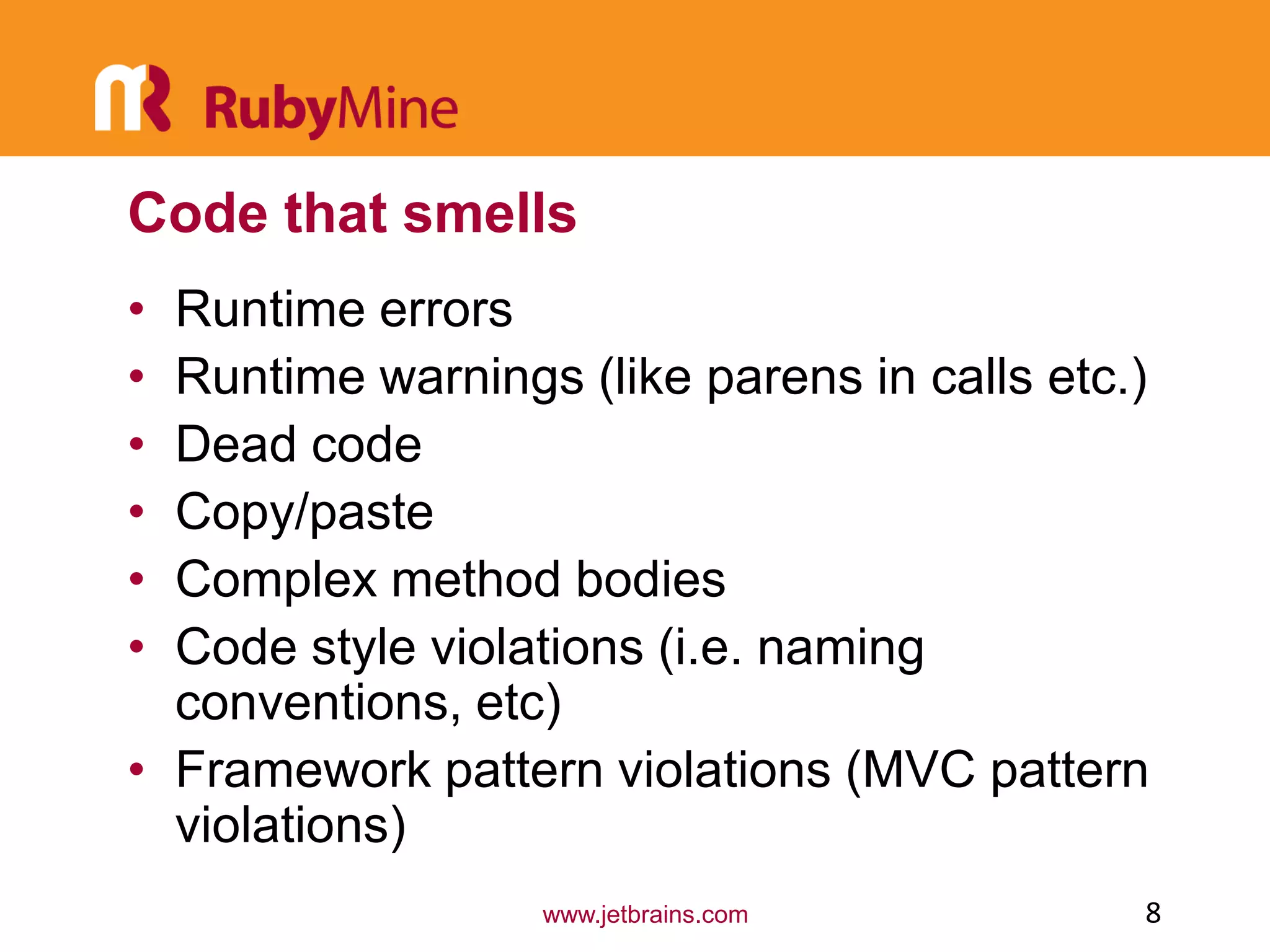 Fighting Ruby code smell | PDF | Programming Languages | Computing